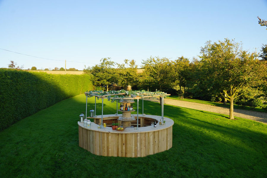Handcrafted Bar & Prop Hire for Weddings & Events | Nos Da Event Hire